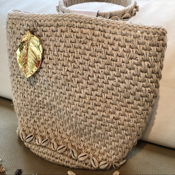 Handmade | Bags | Handmade Woven Seashell Bag | Poshmark